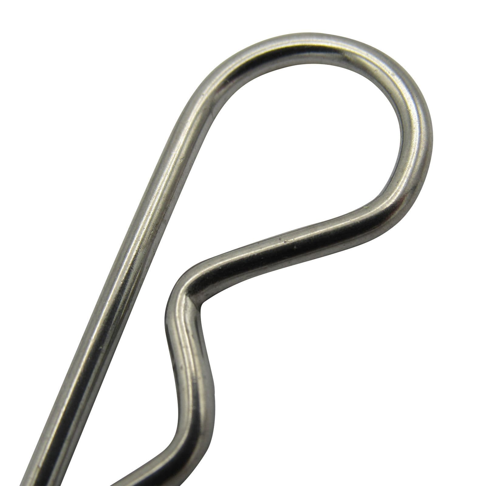 4MM Stainless Steel Retaining Clips x5 | SecureFix Direct
