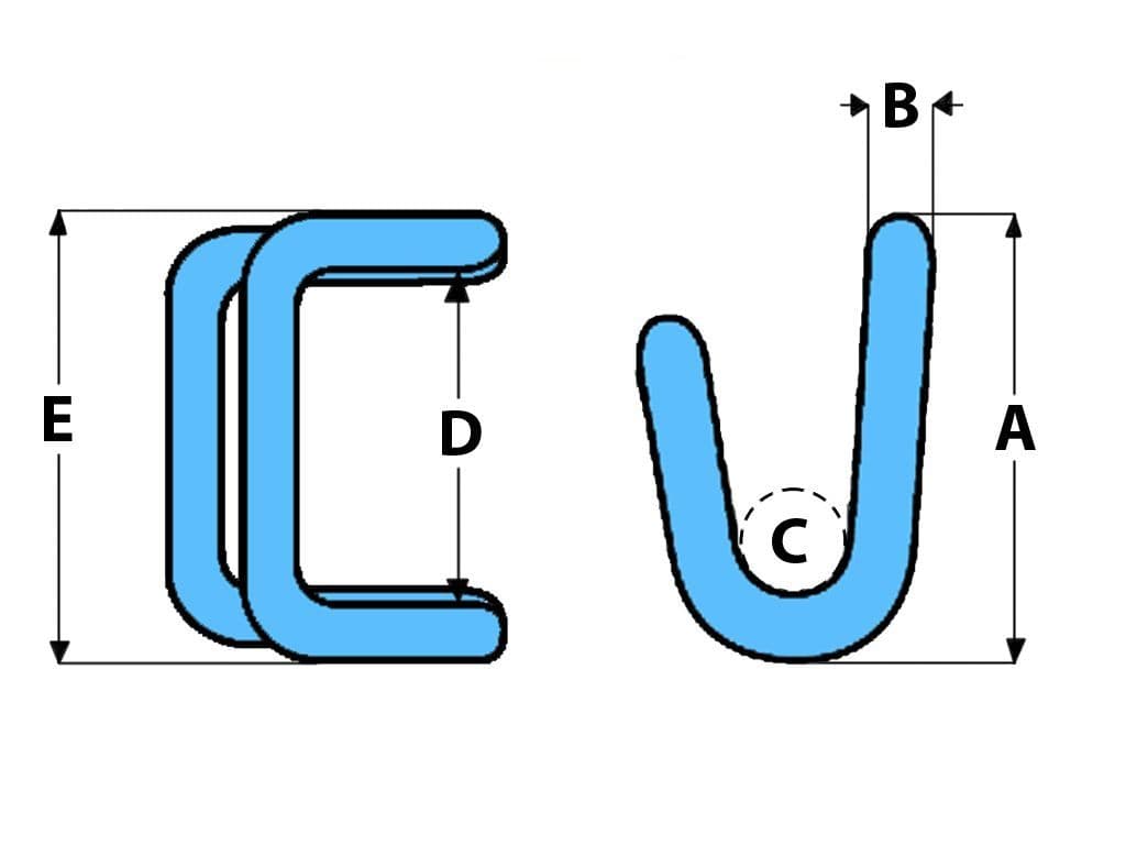 50MM Closed Chassis Hook Zinc Plated | SecureFix Direct