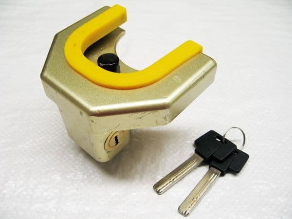 50MM Deluxe Trailer Coupling Lock - Theft Deterrent / Security / Device ...