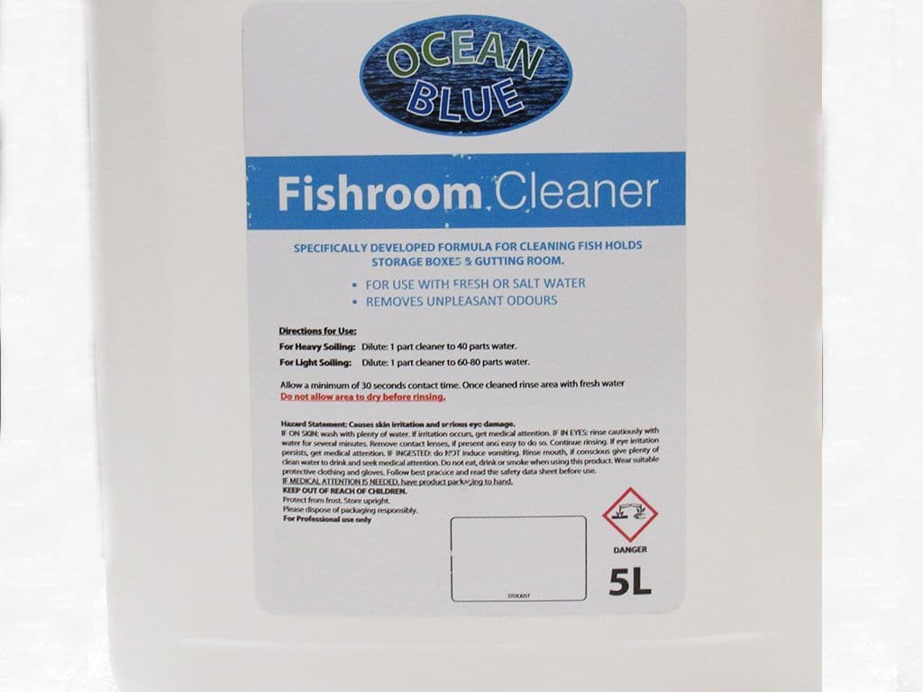 5L Fishroom Cleaner - Ocean Blue Trawler Fishing Clean Degreaser