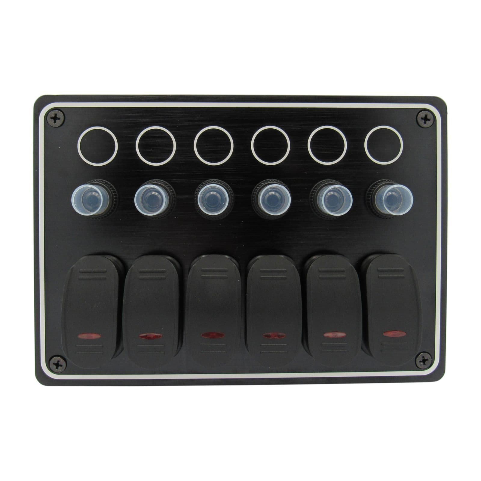 Marine Toggle Switch Panel 5 Gang Toggle Switch Panel 12V (Circuit