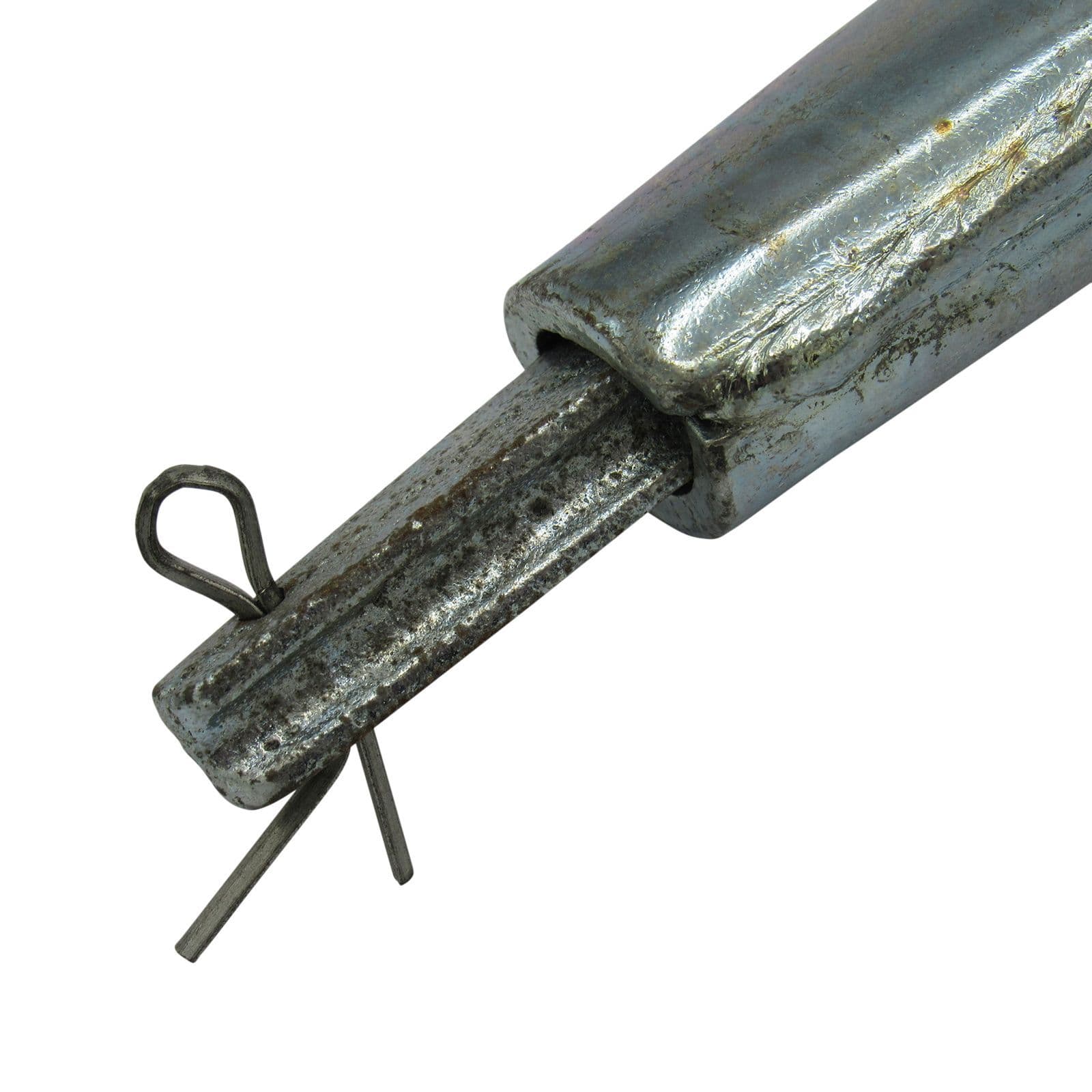 6MM-8MM Zinc Plated Rope Socket With Wedge And Pin - Termination Wire Jaw