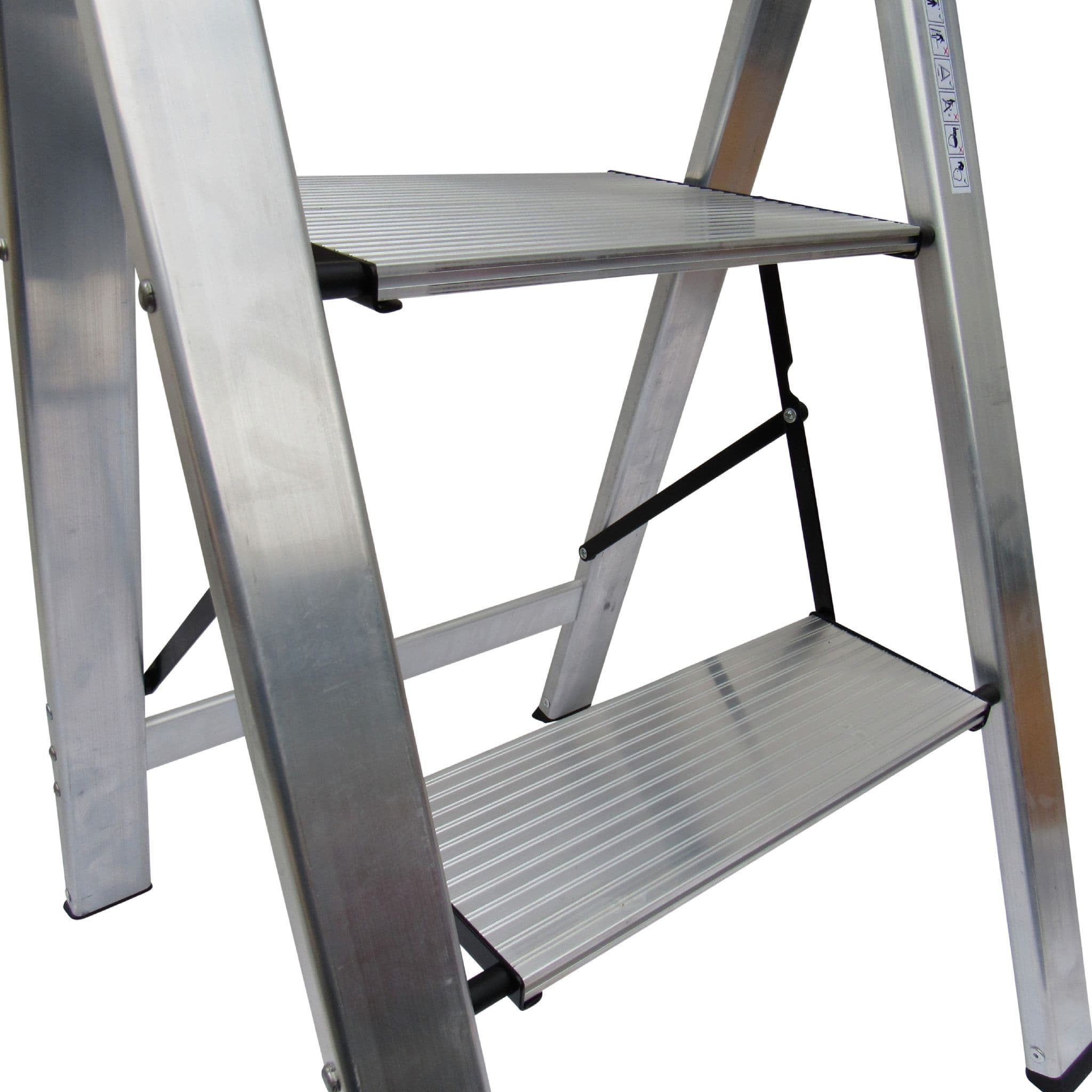 2 Step Ladder Stool Folding | SecureFix Direct