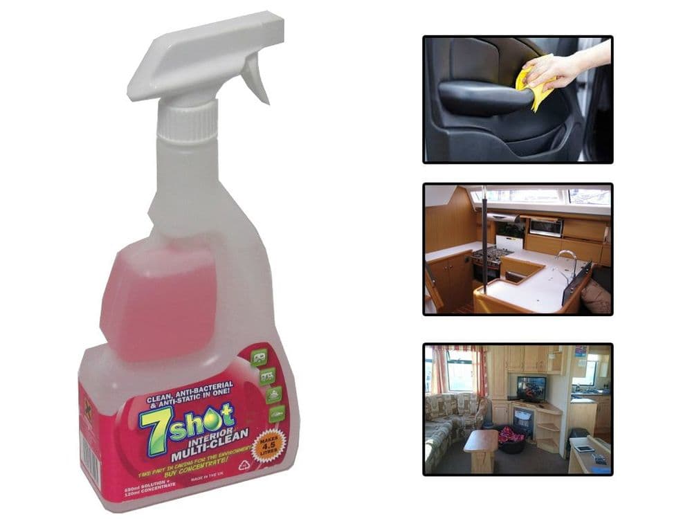 7-Shot Antibacterial Spray Cleaner | SecureFix Direct