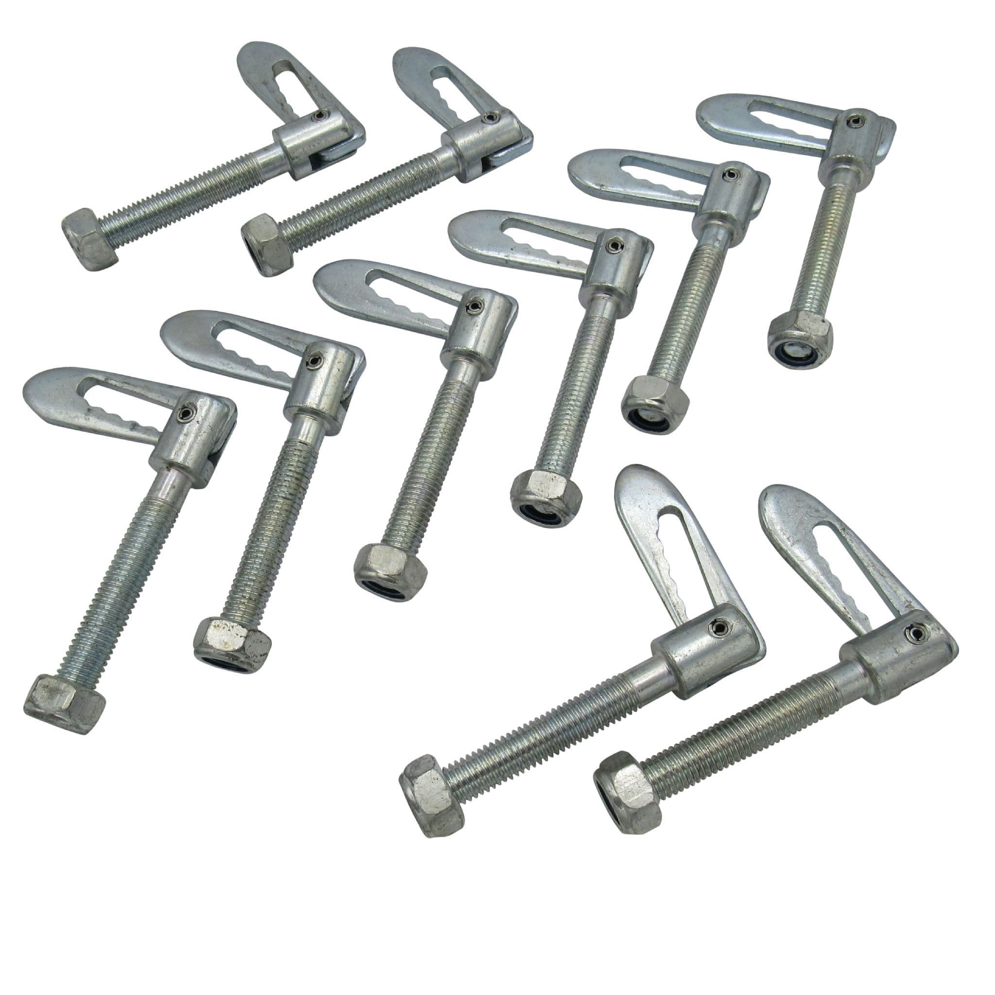 Antiluce Fasteners M12 X10 Pins Drop Catch Latch Trailer Bolt Fitting Lock