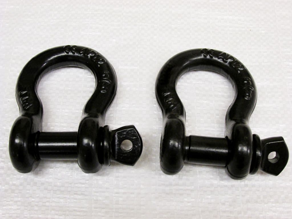 Black Bow Shackle 2 Ton X2 | SecureFix Direct