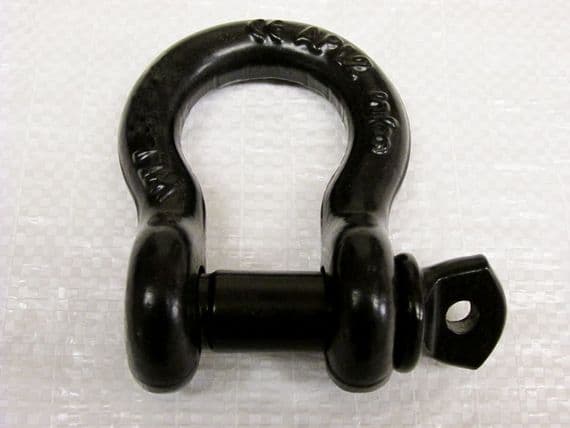 Black Bow Shackle 3.25 Ton | SecureFix Direct