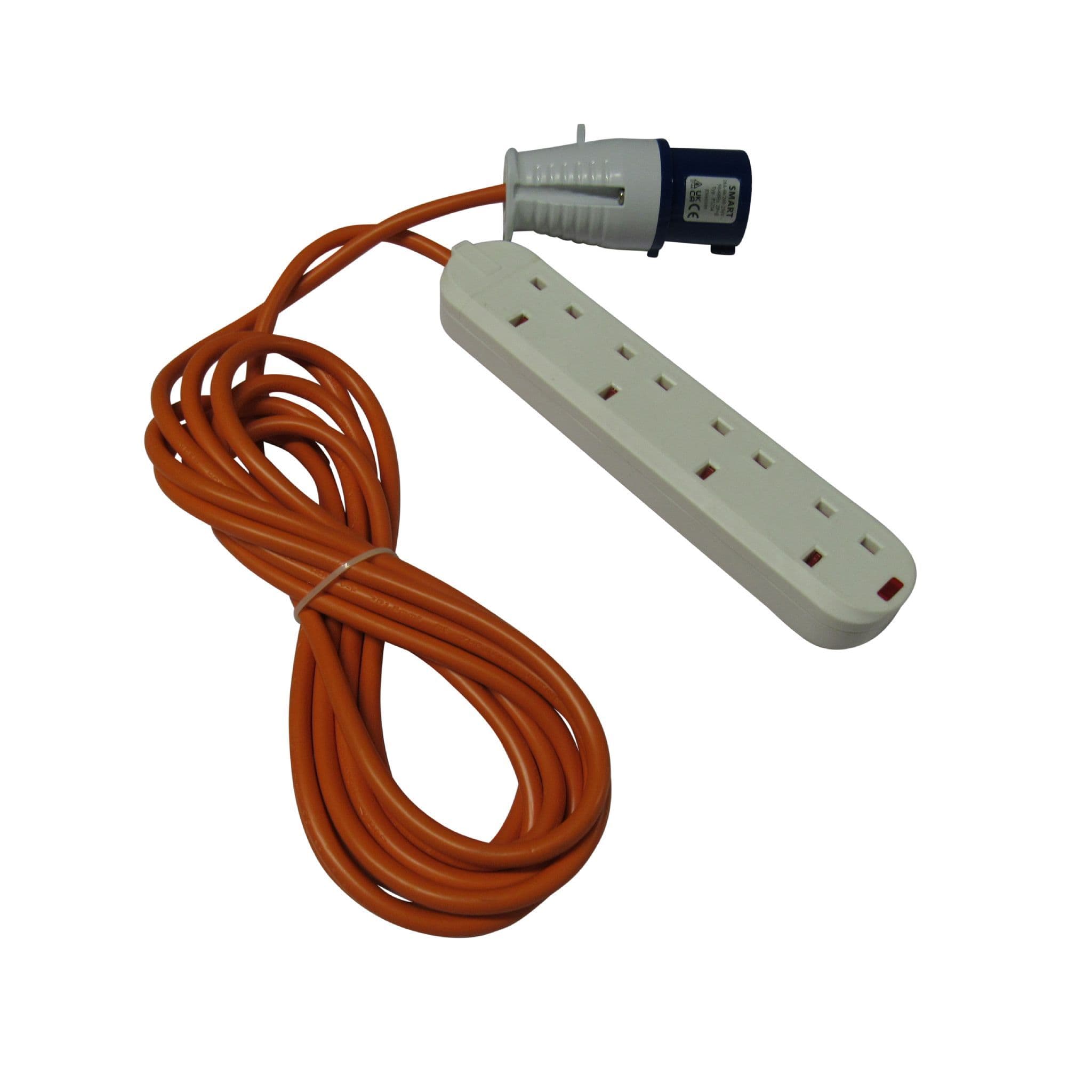 Camping 4 Gang Extension Lead 5M - 15M | SecureFix Direct