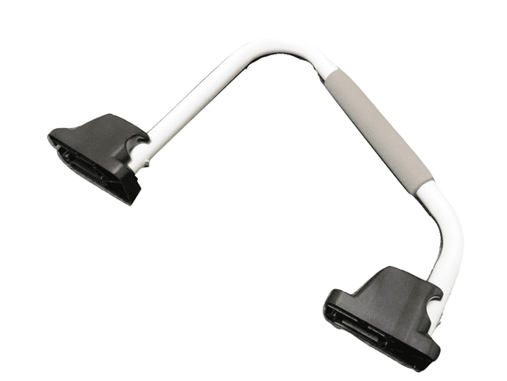 White Caravan Safety Hand Rail | SecureFix Direct