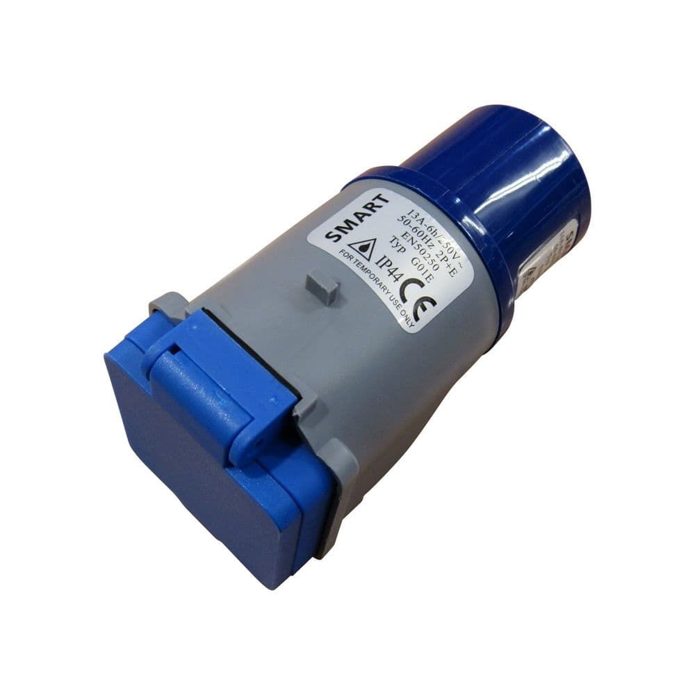 CEE 16AMP 3 Pin Plug Adaptor | SecureFix Direct