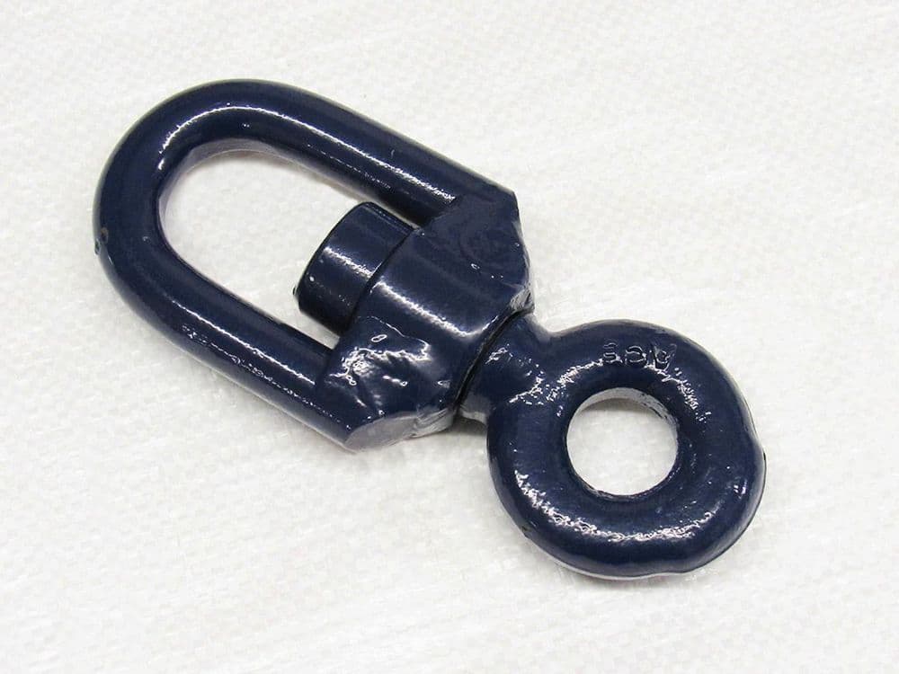 Chain Swivel Eye & Enlarged Eye 16mm 12T Blue Painted Marine