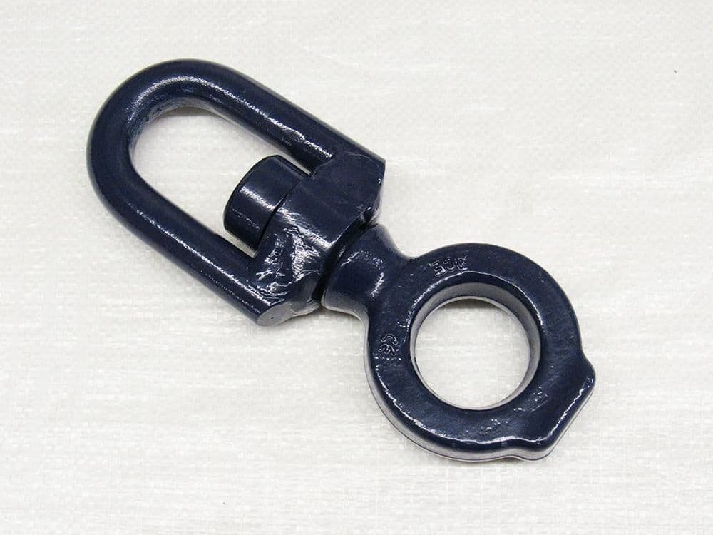 Chain Swivel Eye & Enlarged Eye 22mm 26 5T Blue Painted Marine