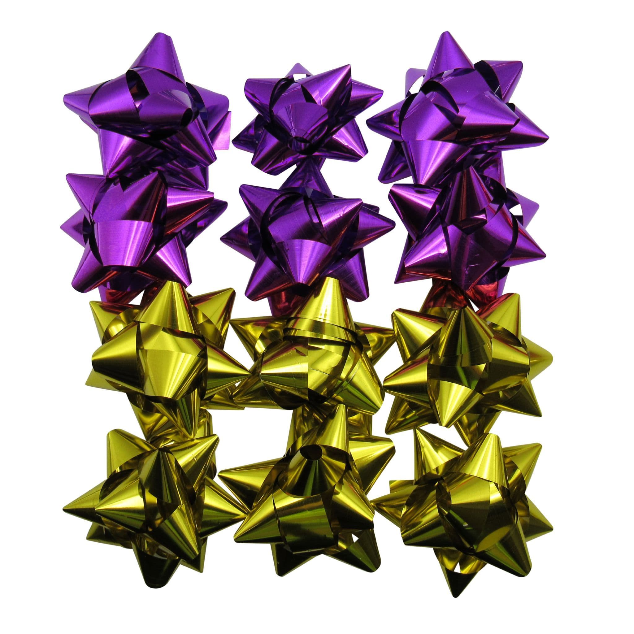 Assorted Metallic Gift Bows X 60 | SecureFix Direct