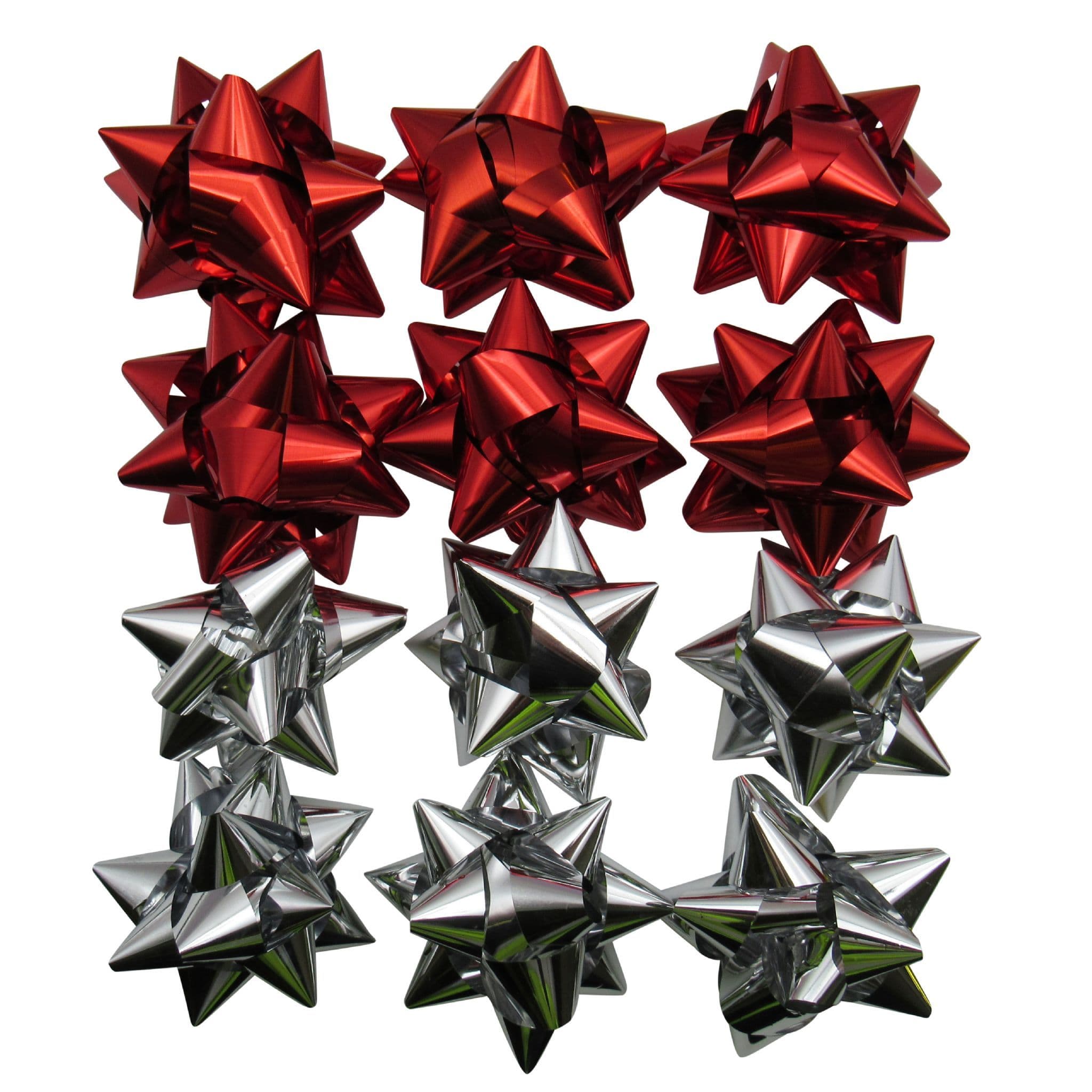 Assorted Metallic Gift Bows X 60 | SecureFix Direct