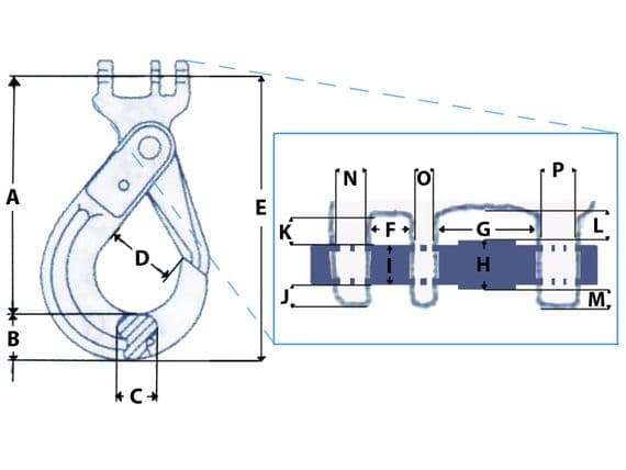 G80 Coupling Self Locking Hook 20MM | SecureFix Direct