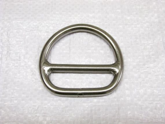 Stainless Double Bar D Ring 6MM x 50MM | SecureFix Direct