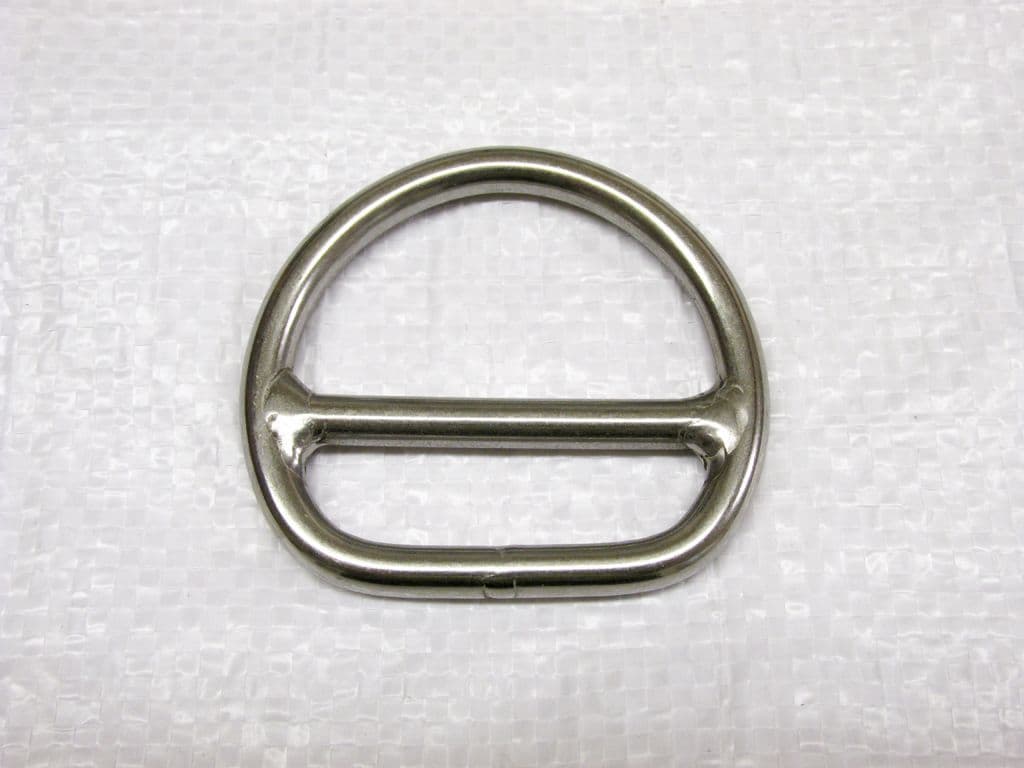 Stainless Double Bar D Ring 8MM x 50MM | SecureFix Direct