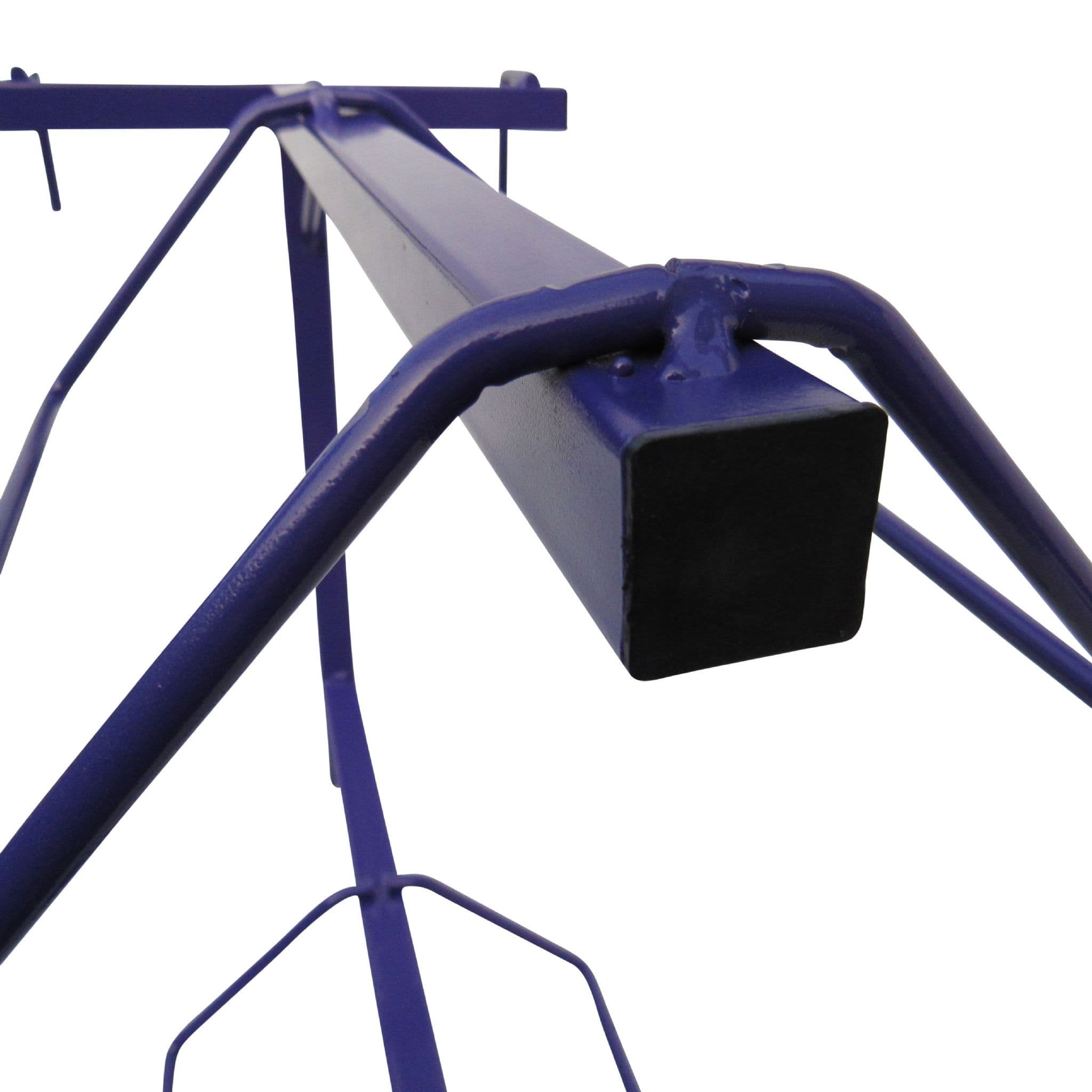 Purple Double Saddle Rack | SecureFix Direct