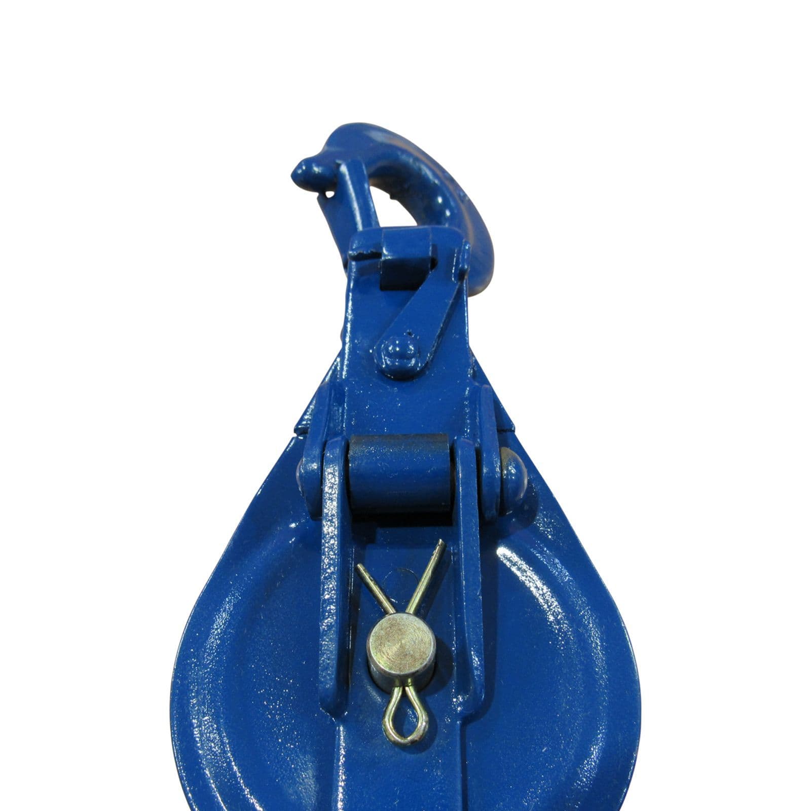 Double Sheave Snatch Block Swivel Hook 2 Ton 150MM Lifting 16MM Wire Rope