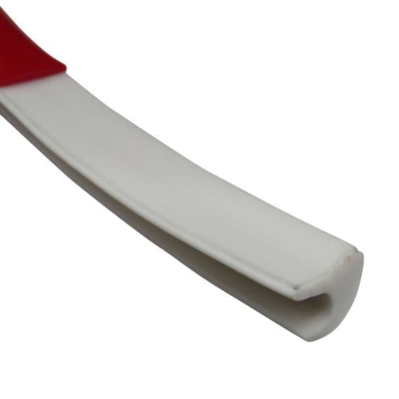2M White Drip Stop Rain Deflector | Securefix Direct