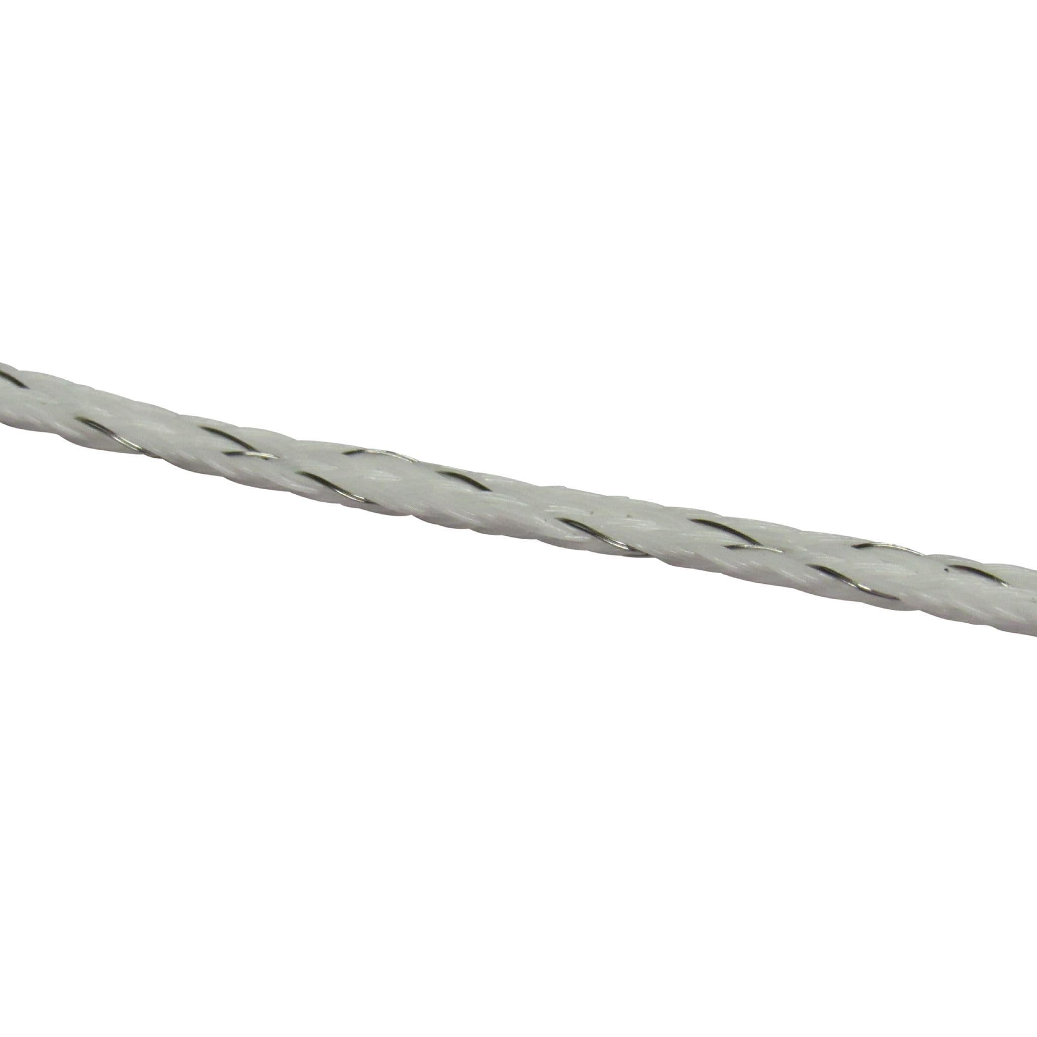 White Electric Fencing Rope 3MM 200M | SecureFix Direct