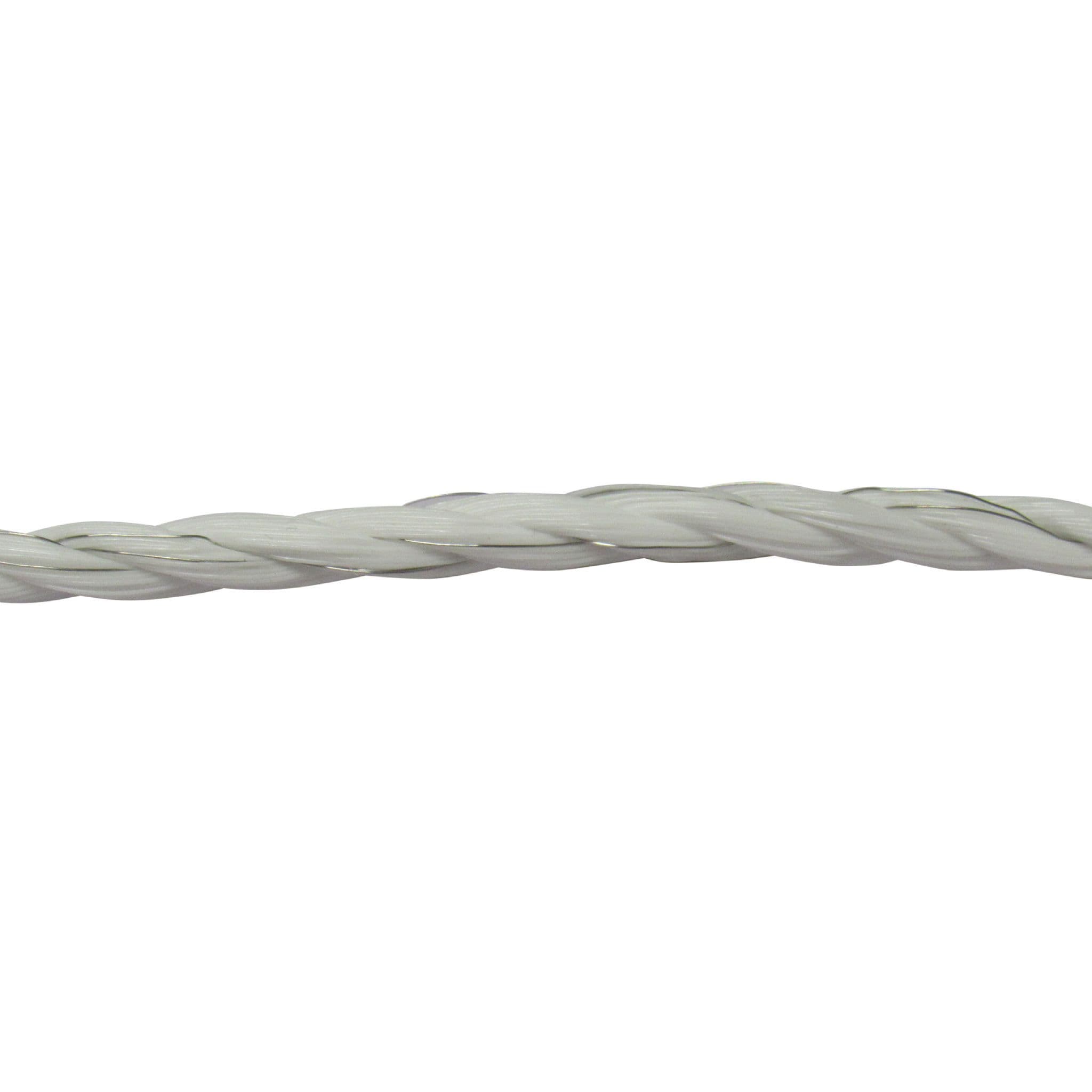 White Electric Fencing Rope 6MM 200M | SecureFix Direct