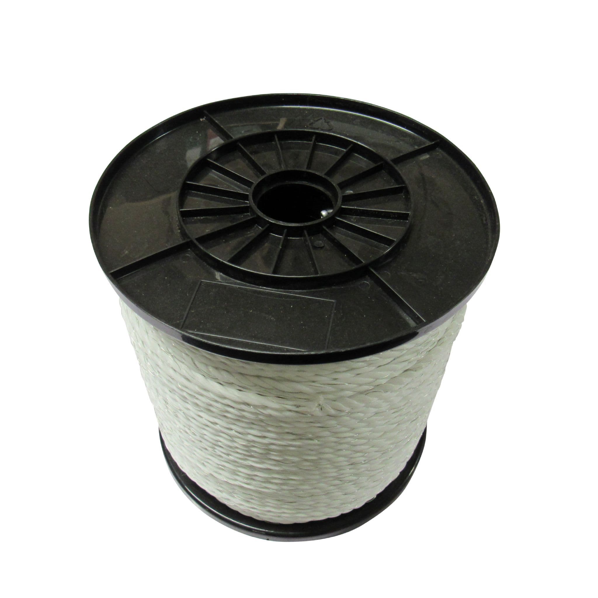 White Electric Fencing Rope 6MM 200M | SecureFix Direct