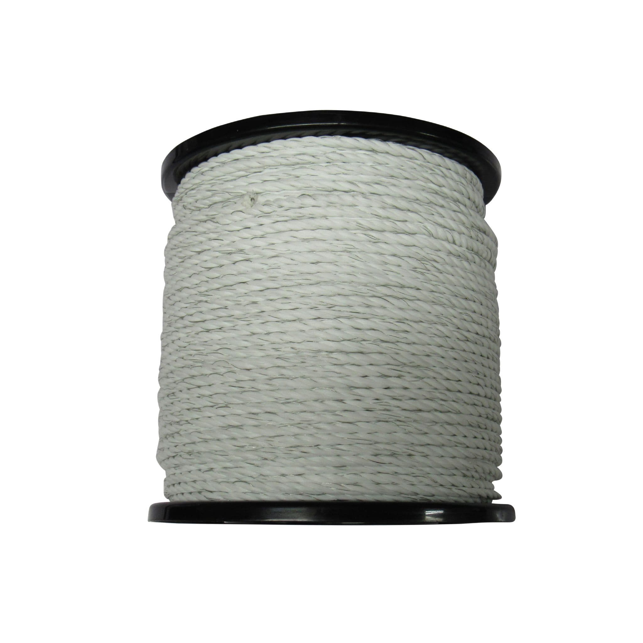 White Electric Fencing Rope 6MM 200M | SecureFix Direct