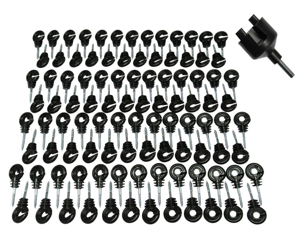 100 Electric Fence Insulators Drill Bit | SecureFix Direct