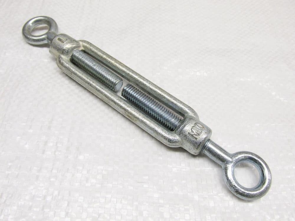 Eye to Eye Turnbuckle Galvanised 5MM - 33MM | SecureFix Direct