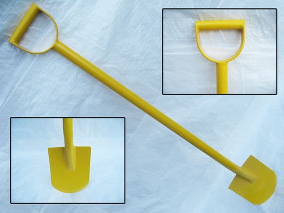 Yellow Post Hole Digger | SecureFix Direct