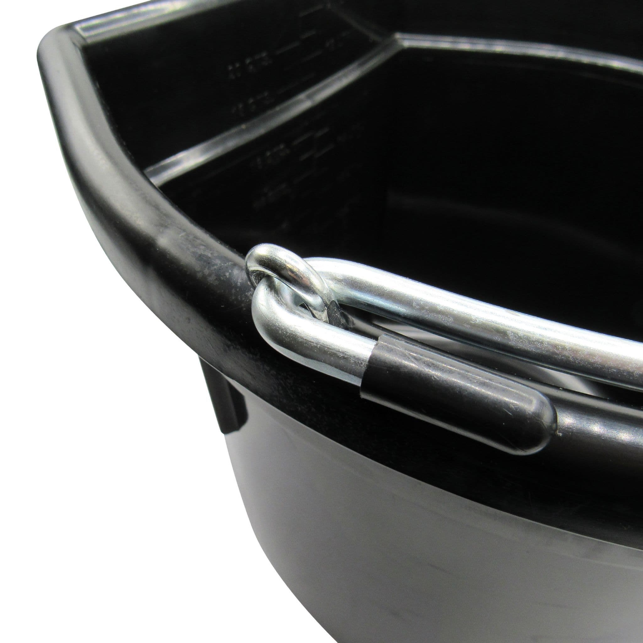 20L Flat Sided Water Bucket With Handle | Securefix Direct