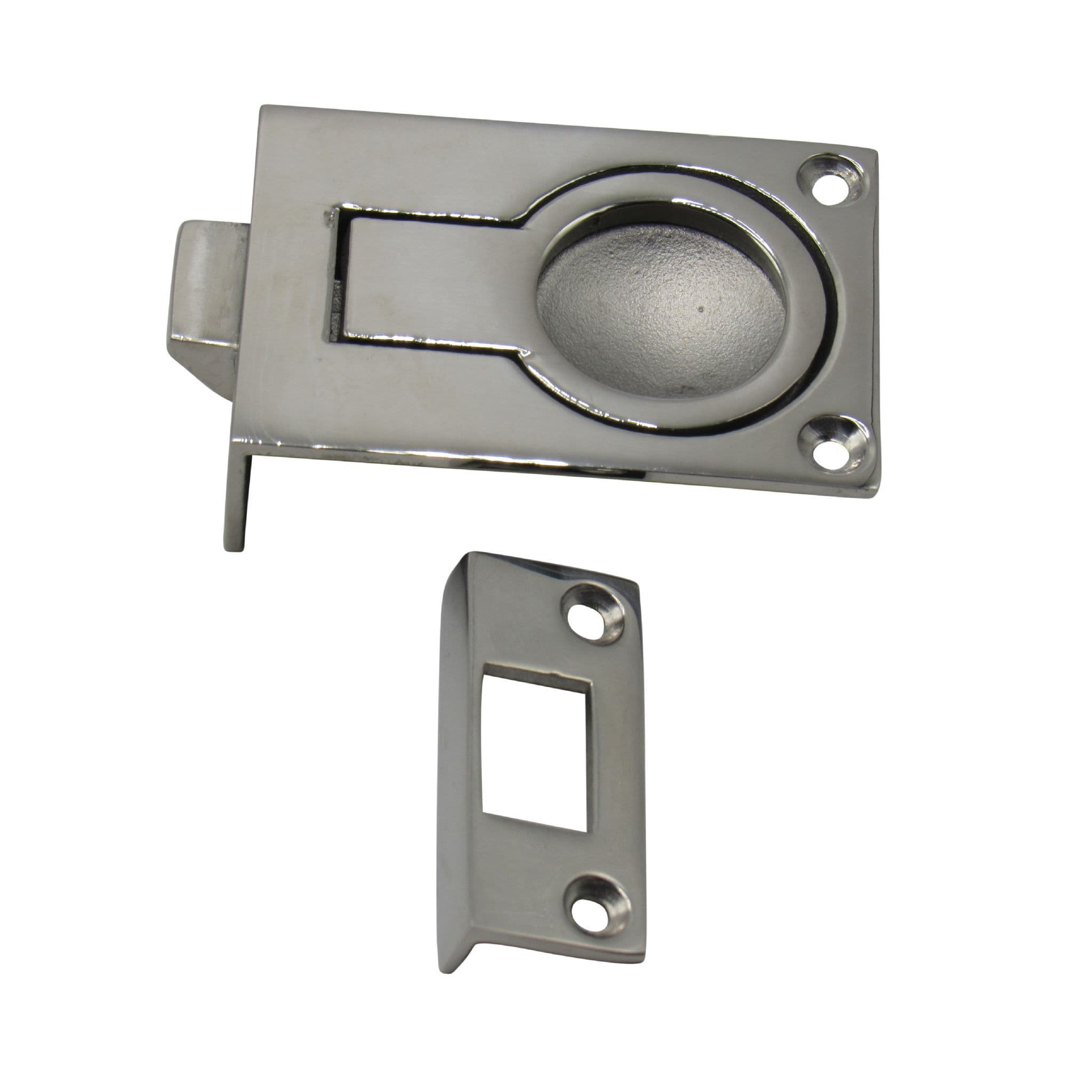 Stainless Steel Lifting Ring with Catch | SecureFix Direct