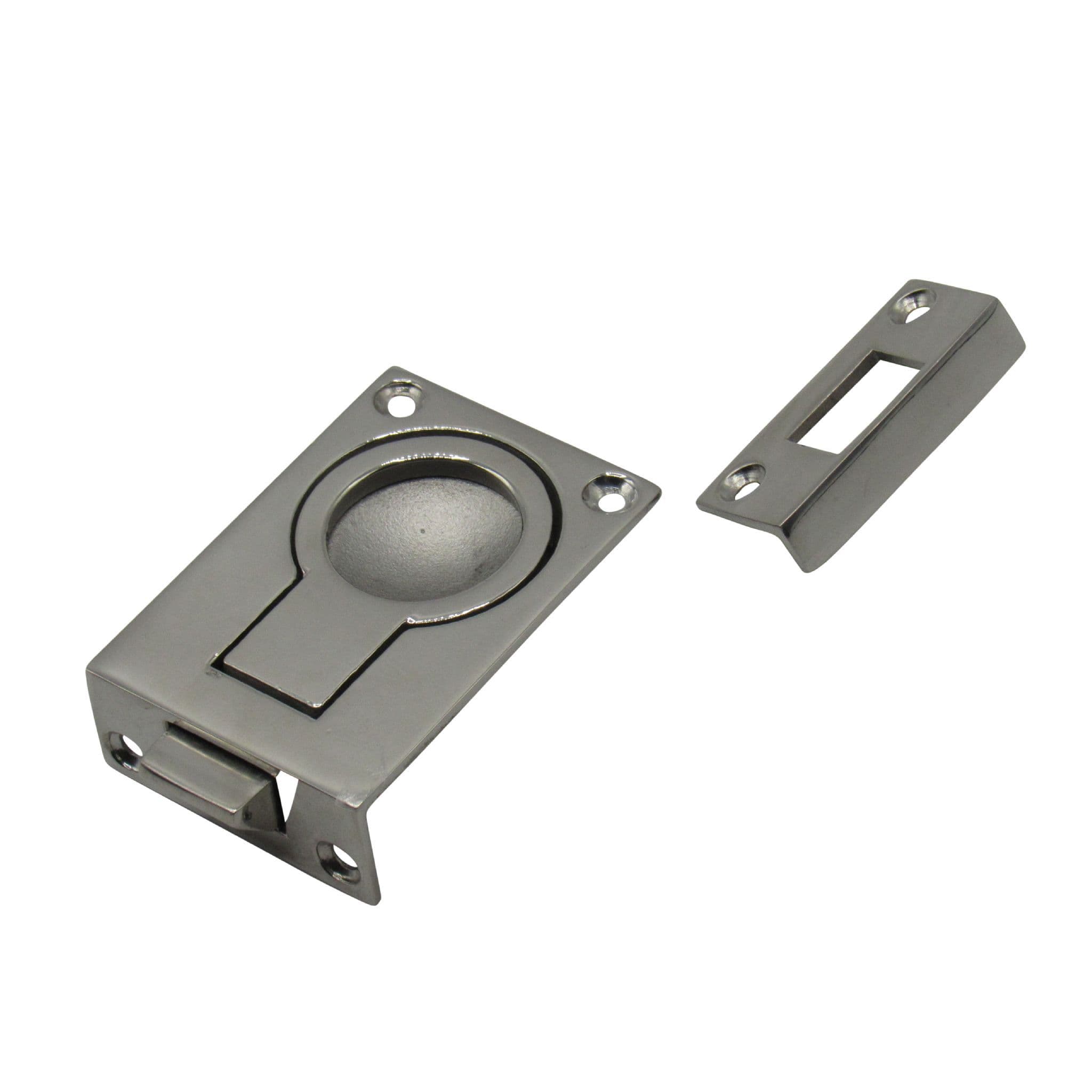 Stainless Steel Lifting Ring with Catch | SecureFix Direct