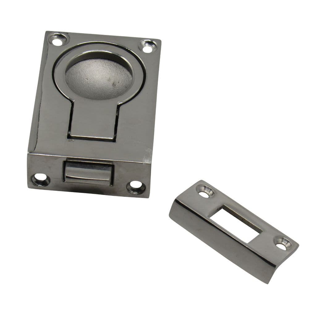 Stainless Steel Lifting Ring with Catch | SecureFix Direct