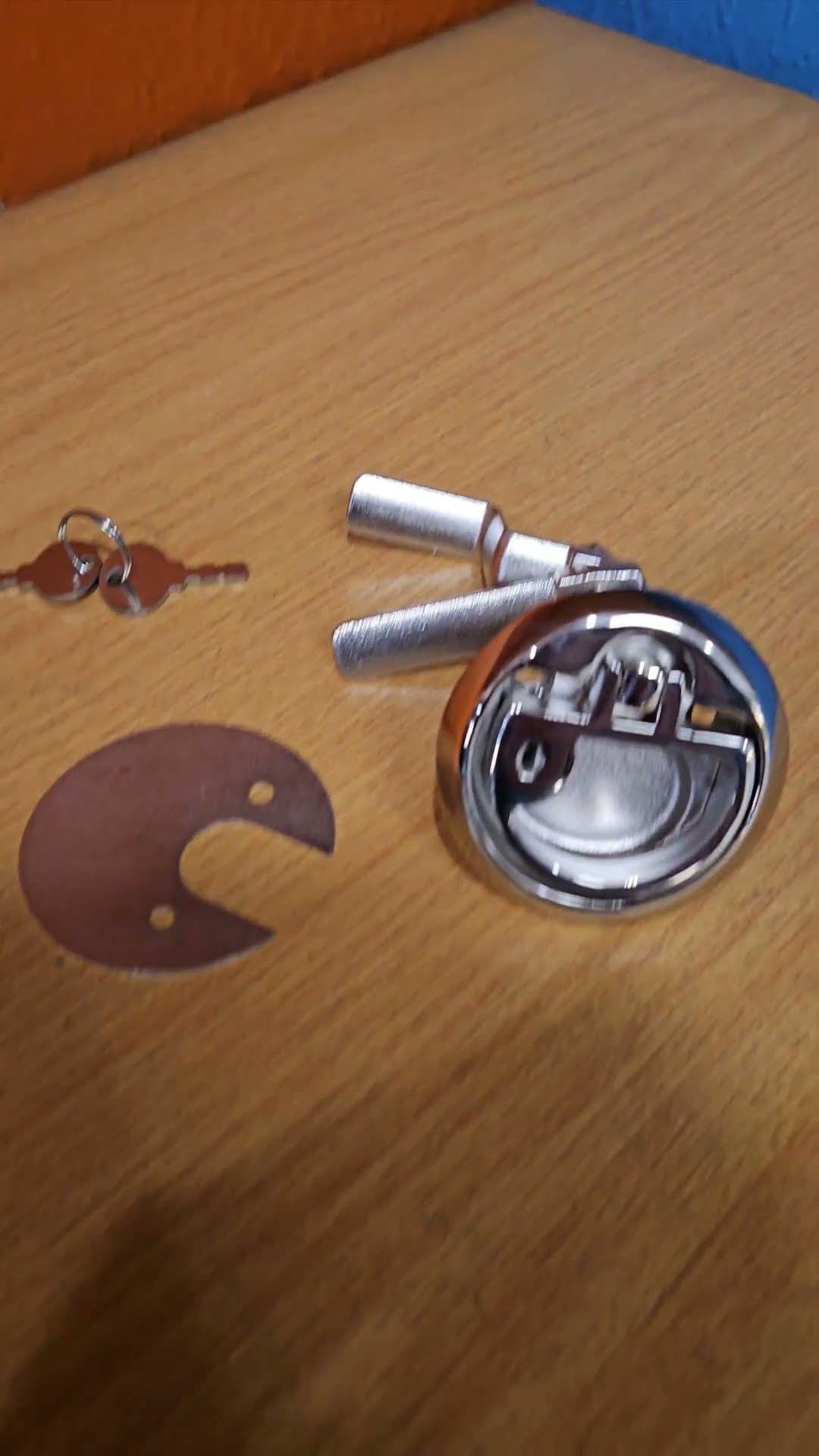 Locking Adjustable Stainless Pull Handle | SecureFix Direct