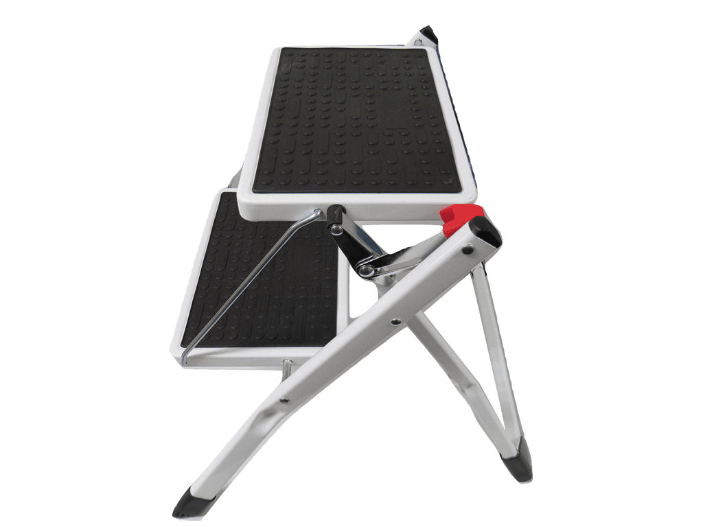 Steel Folding Double Anti Slip Step | SecureFix Direct