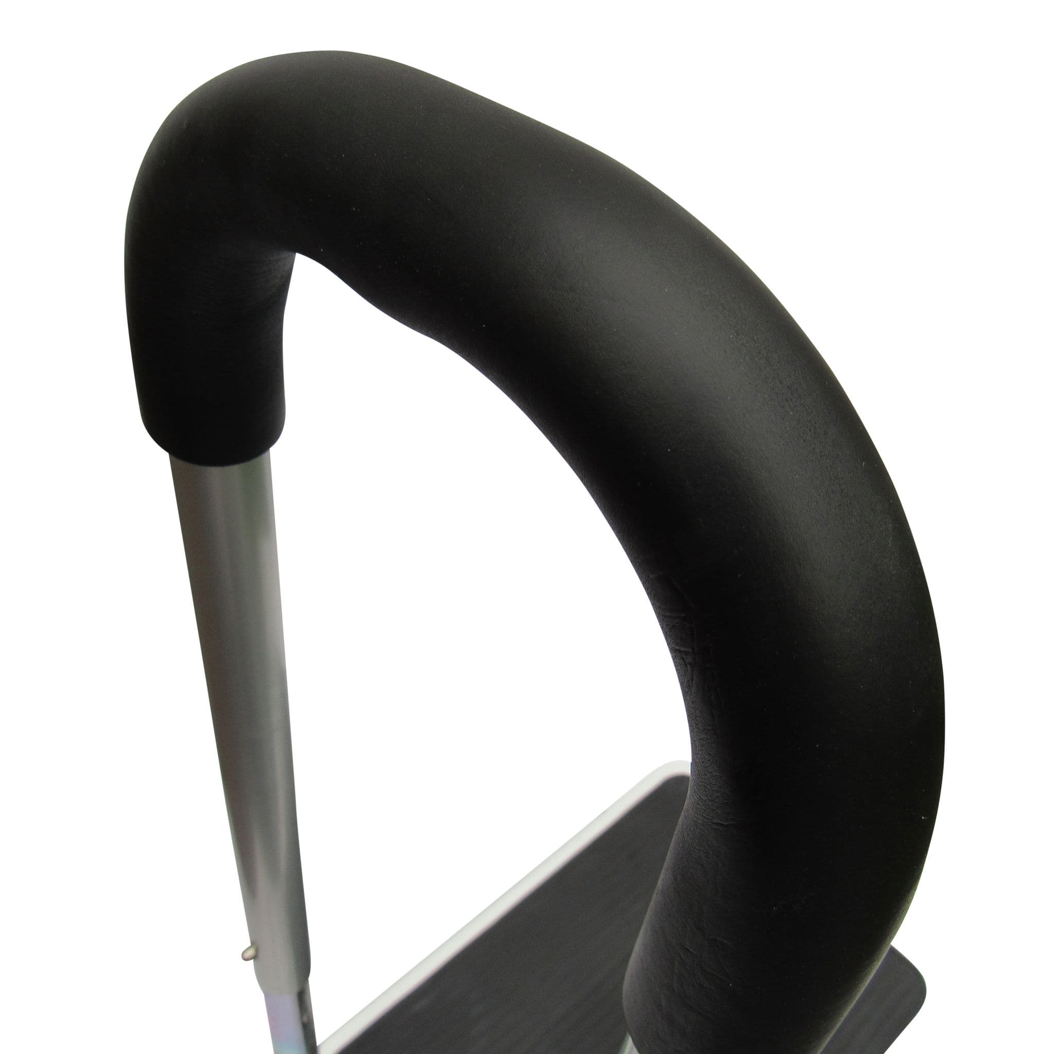 Folding Aluminium Step With Handrail | Securefix Direct