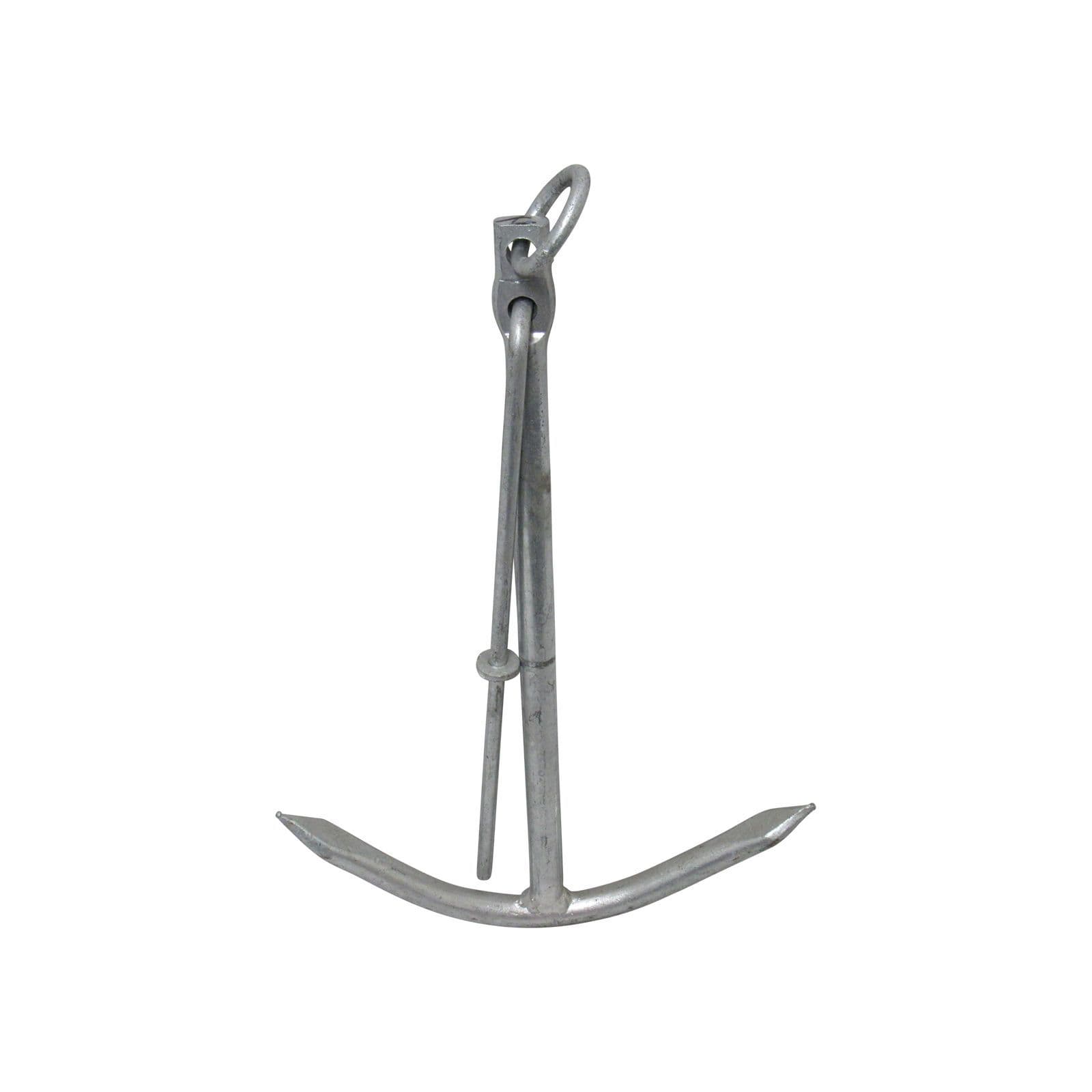 Galvanised Admiralty Fishermans Anchor | SecureFix Direct