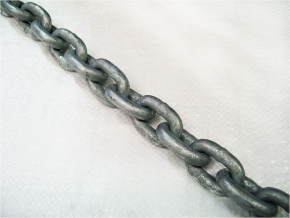8MM X 24MM Galvanised Calibrated Chain | SecureFix Direct