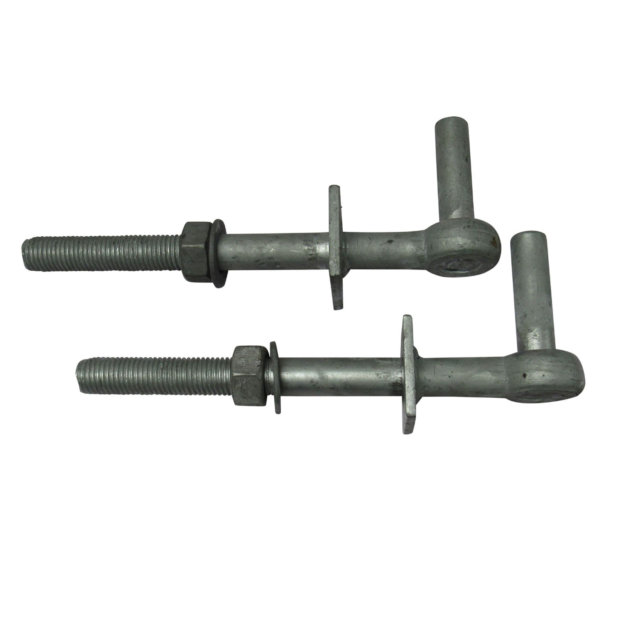 Galvanised Gate Hook to Bolts 8"-18" | SecureFix Direct