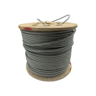 6 x 7 Galvanised Wire Rope Here At SecureFix Direct