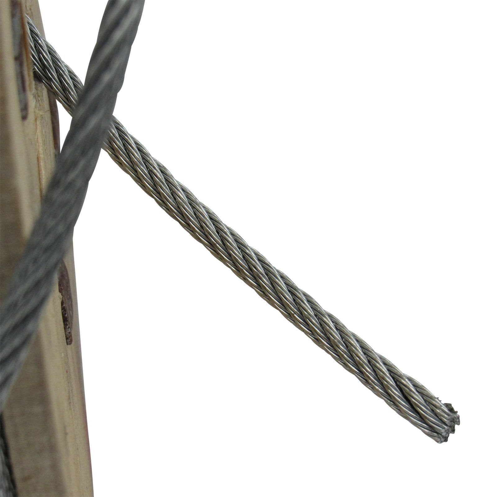 Galvanised Wire Rope 100M 8MM 6x7 | SecureFix Direct