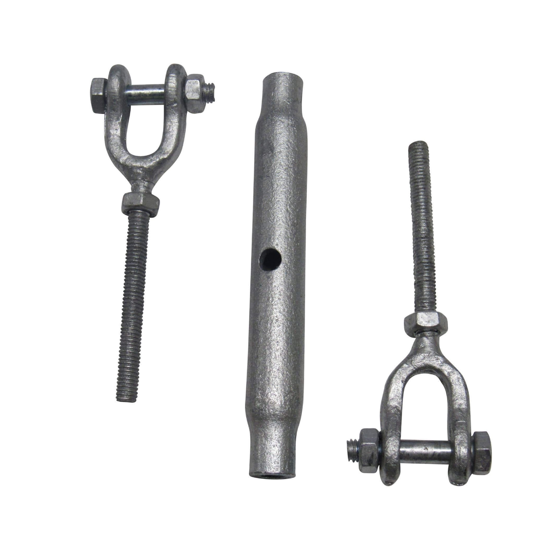 Galvanised Rigging Screw Jaw and Jaw | SecureFix Direct