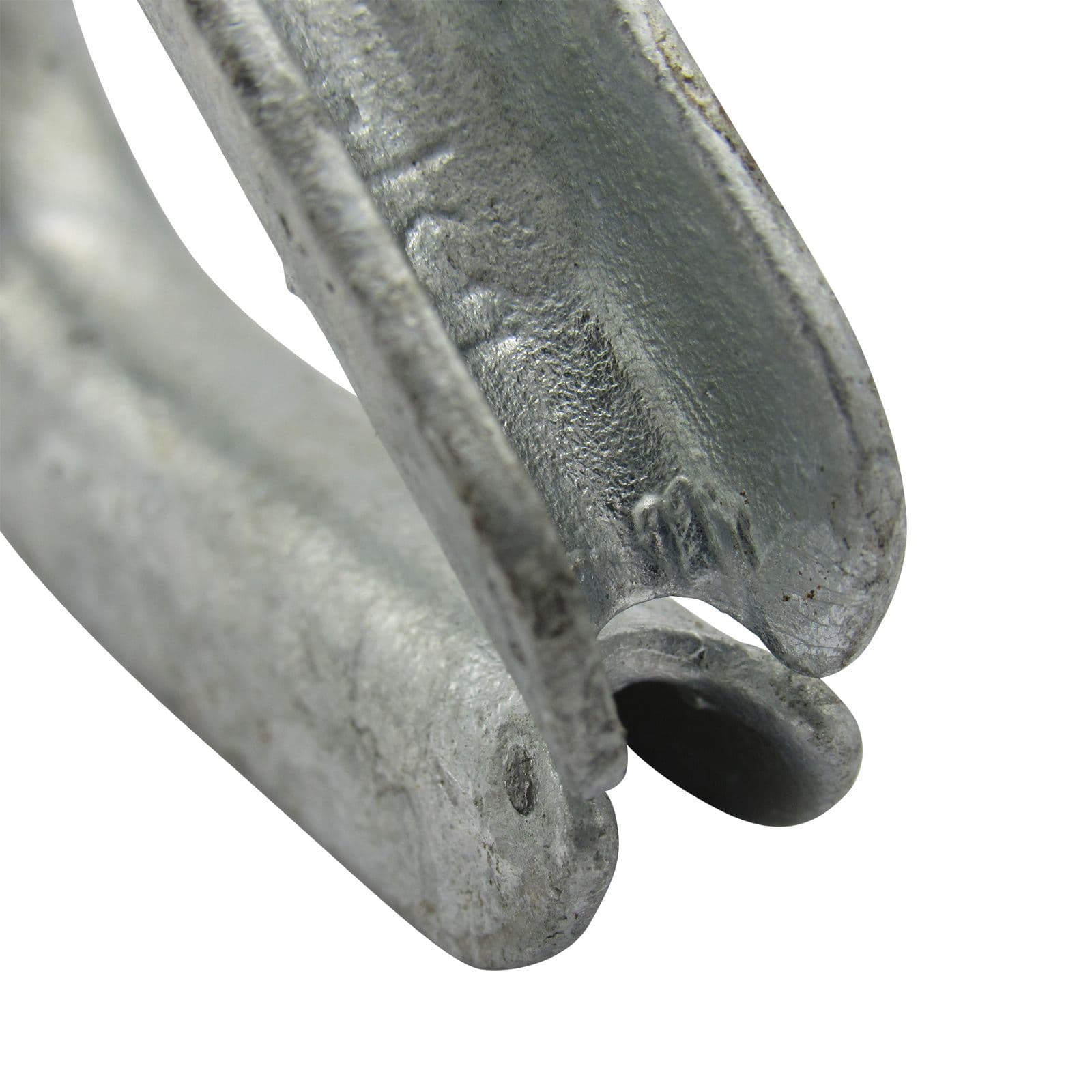 Galvanised Wire Rope Thimbles 32MM X2 Marine Webbing Boat Cable Loop US Fed