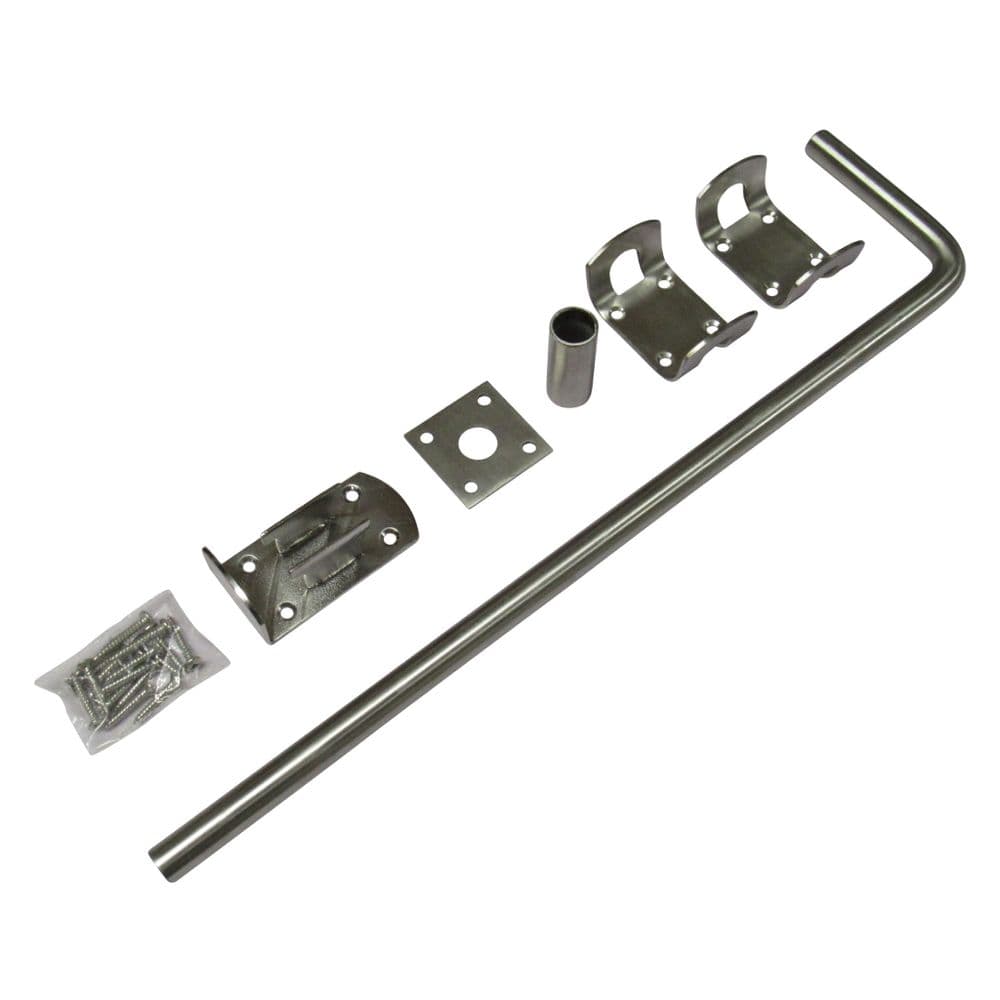 Stainless Steel 18" Door Drop Bolt | SecureFix Direct