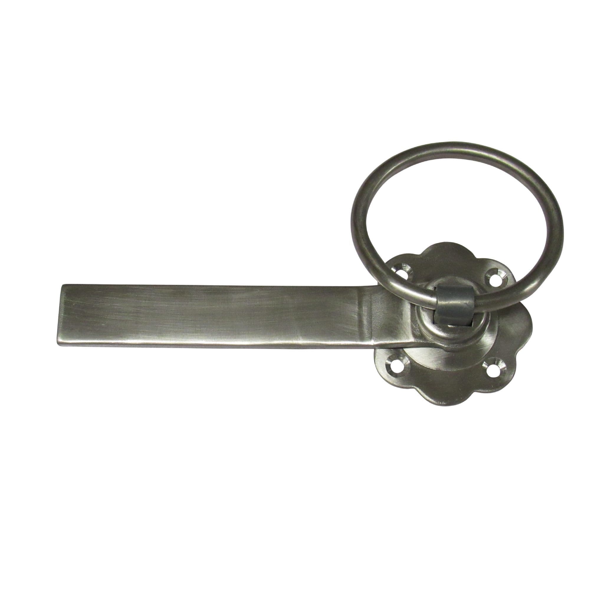 6" Ring Gate Latch Stainless Steel | SecureFix Direct