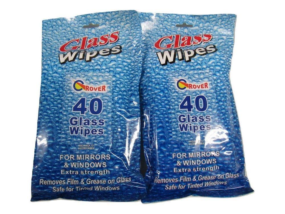 Glass & Window Cleaning Wipes x80 | SecureFix Direct