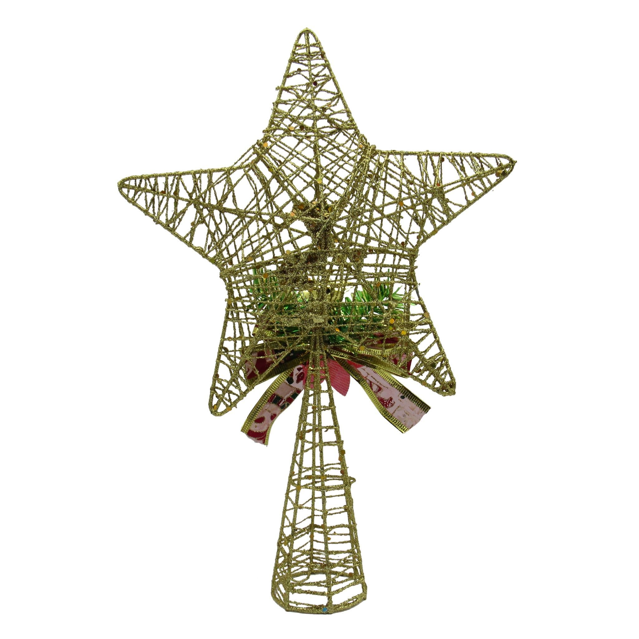 Xmas Tree Topper Gold Star | SecureFix Direct