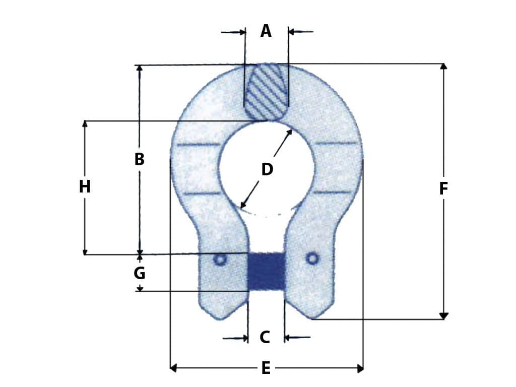 Grade 80 Omega Link 7MM Lifting Chain | SecureFix Direct
